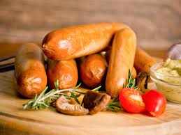 CHICKEN BOCKWURST SAUSAGES JF FOODS 1KG – The Daily Market