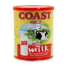 COAST FULL CREAM MILK POWDER 400G TIN – The Daily Market
