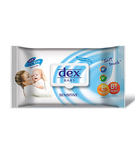 DEX BABY WIPES SENSITIVE SOFT TOUCH 72PCS – The Daily Market