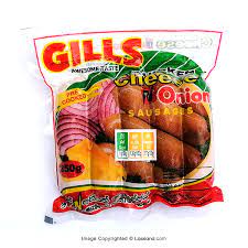 CHICKEN SAUSAGES CHEESE & ONION GILLS 200G – The Daily Market
